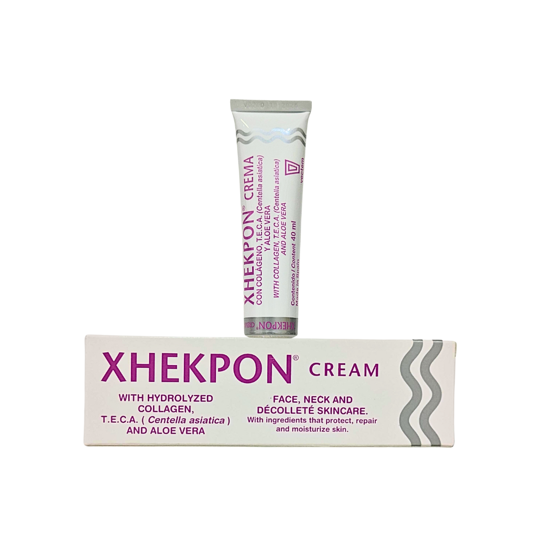 XHEKPON Crema Colageno Hidrolizado Cara Cuello y Escote Vectem 40 ml – SKN Farmacia