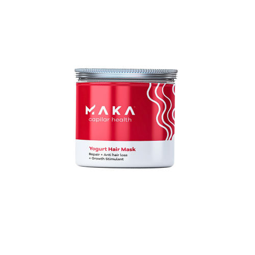 YOGURT HAIR MASK Reparadora y Anti Caida Maka 350 ml – SKN Farmacia
