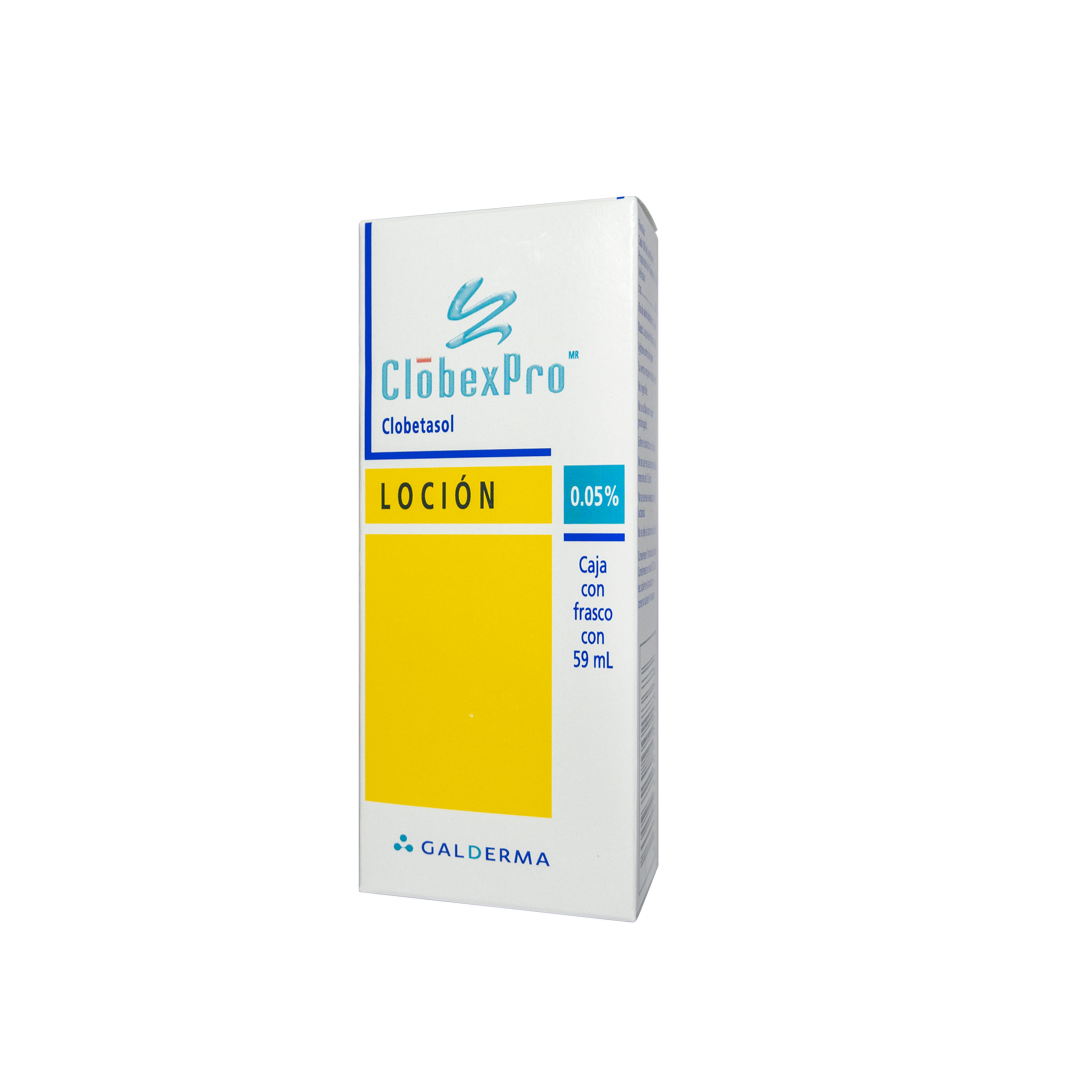 Clobetasol 0.05% CLOBEX PRO Loción 59 ml Galderma – SKN Farmacia