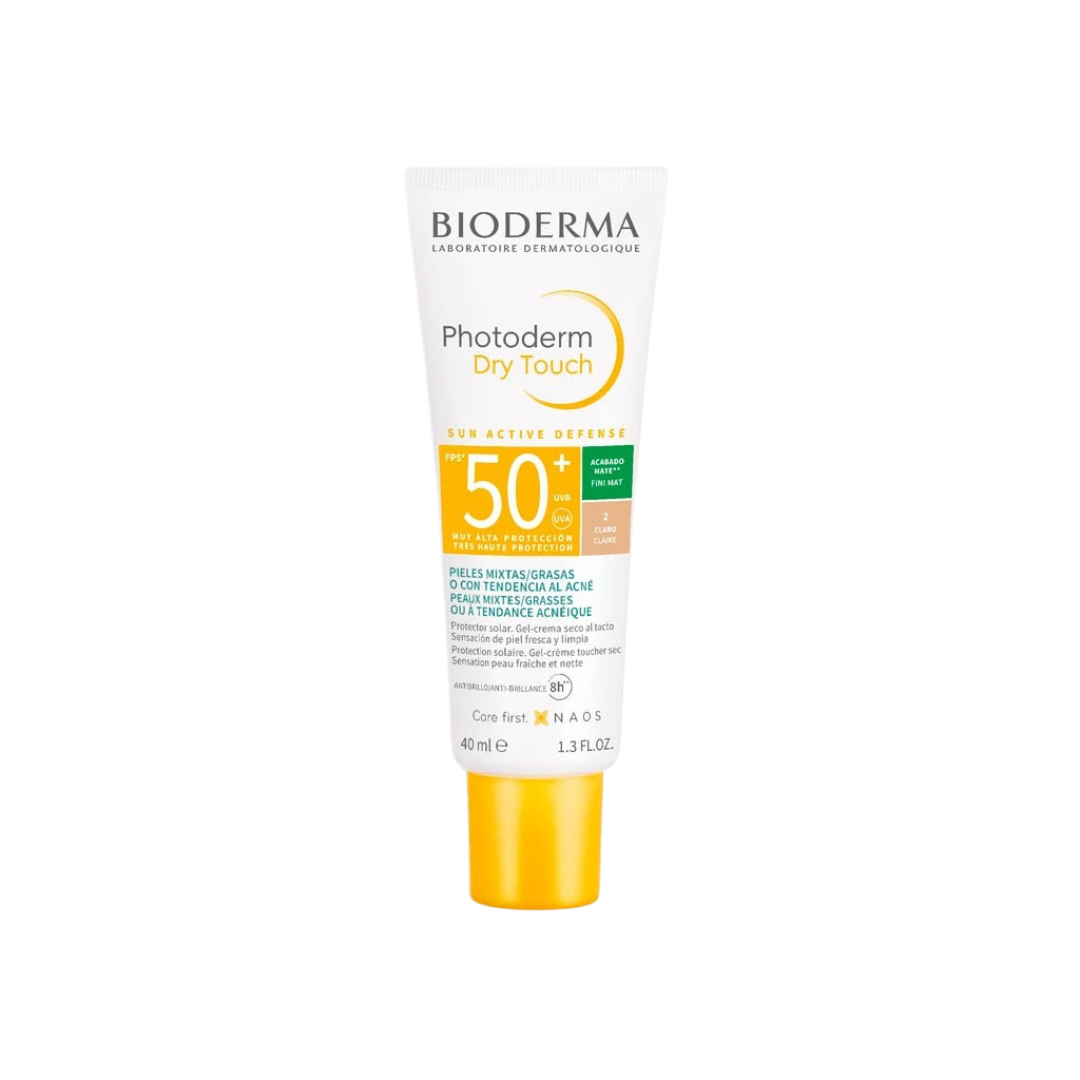 Protector Solar PHOTODERM Dry Touch FPS 50+ Claro Bioderma 40 ml – SKN ...