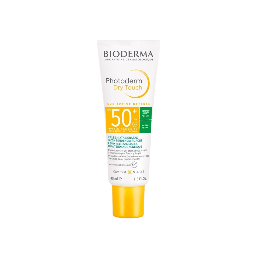Protector Solar PHOTODERM Dry Touch FPS 50+ Neutro Bioderma 40 ml – SKN ...