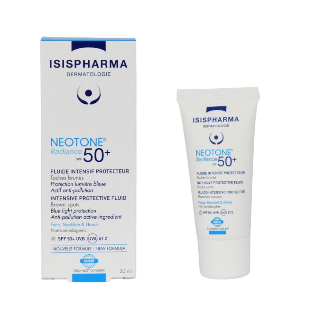 NEOTONE Radiance SPF 50+ Fluido Intensivo Protector Isis Pharma 30 ml ...